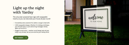 Yardsy | Decor Meets Yard Sign
