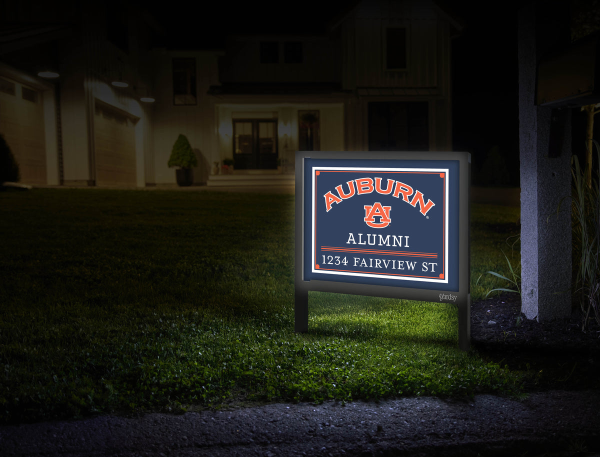 Alumni Auburn Custom Yardsy Sign