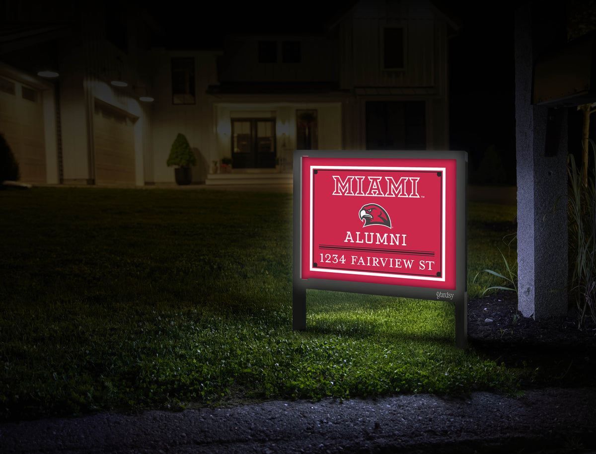 Alumni Miami University Custom Yardsy Sign