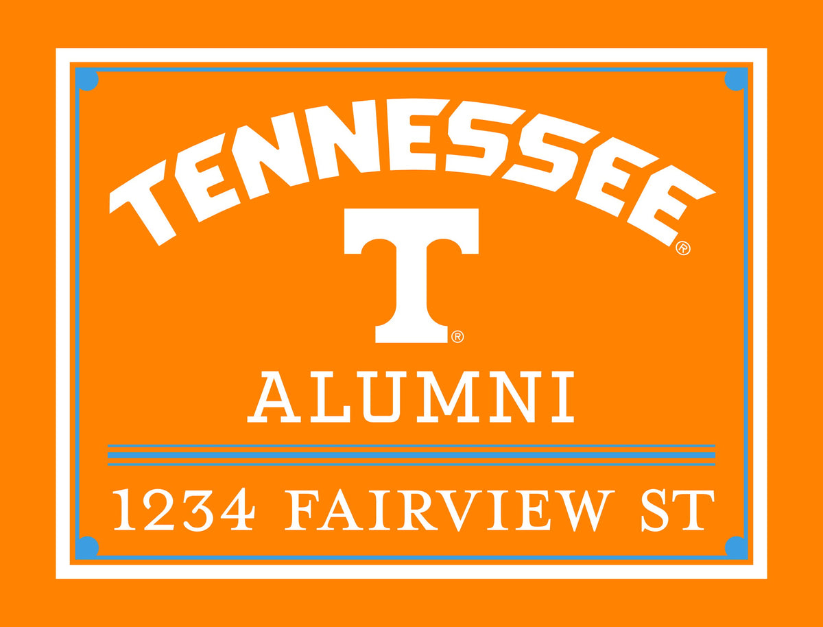 Alumni Tennessee Custom Yardsy Sign