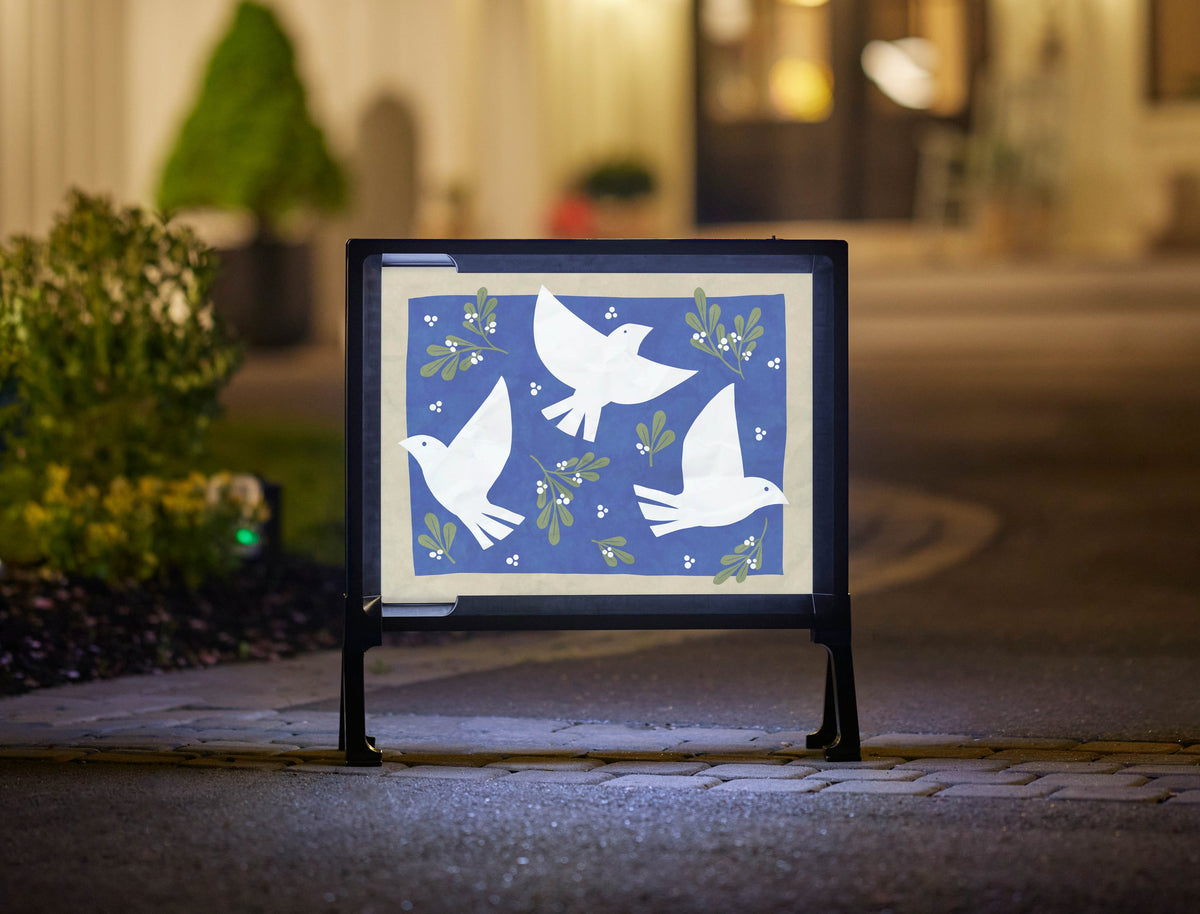 Doves Yardsy Sign