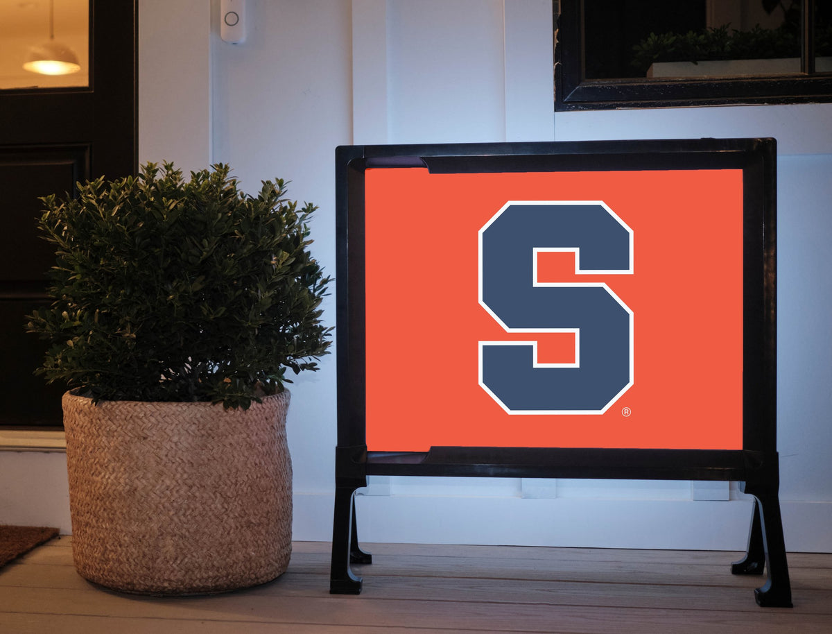 Syracuse University S Orange Yardsy Sign